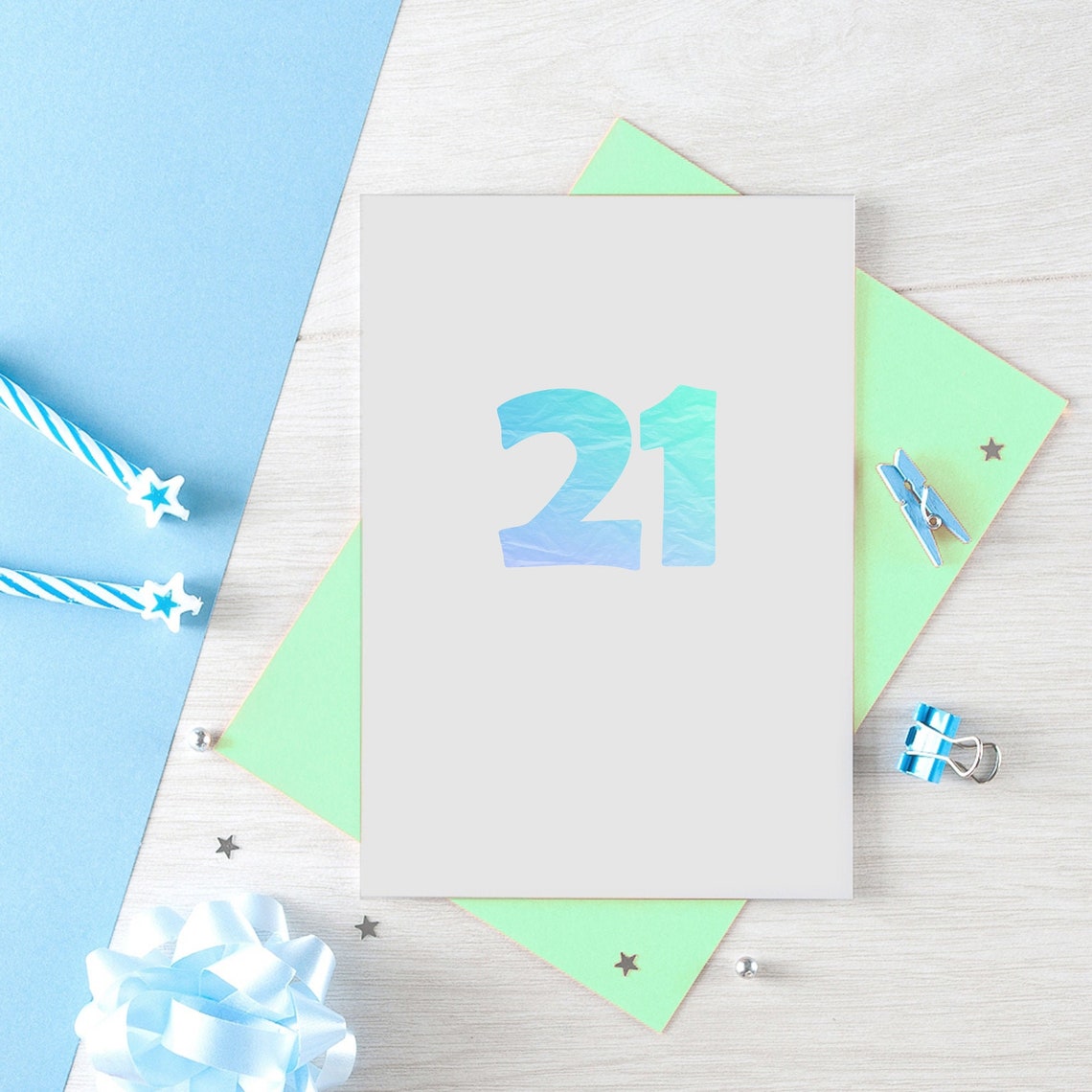 Happy 21st Birthday Card 21 Years Old Twenty First - Etsy