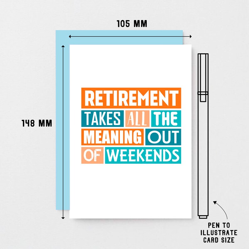 Happy Retirement Card for Retiree Colleague Retirement | Etsy