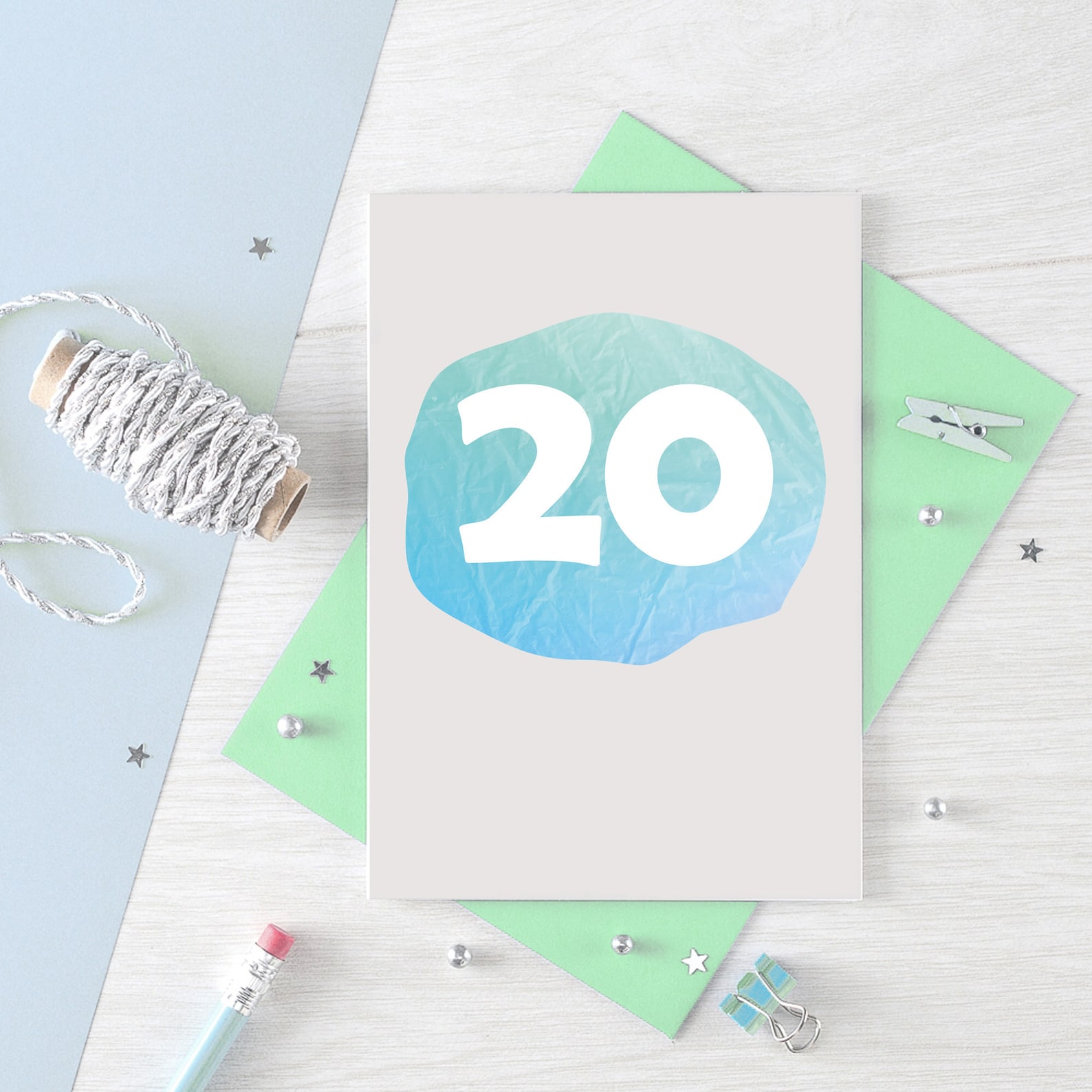 20th Birthday Card 20th Anniversary Card Twenty Birthday - Etsy UK