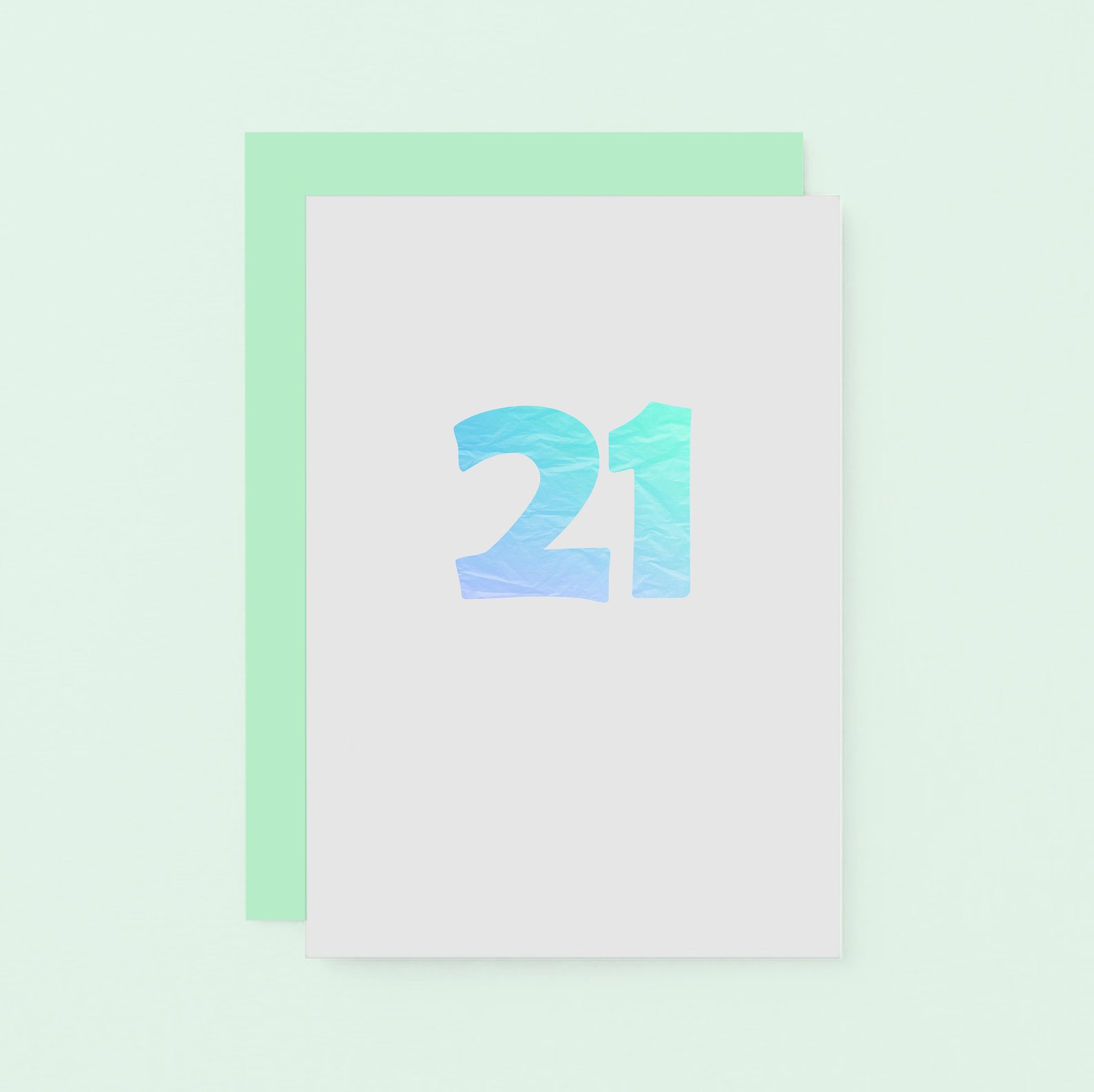 Happy 21st Birthday Card 21 Years Old Twenty First - Etsy