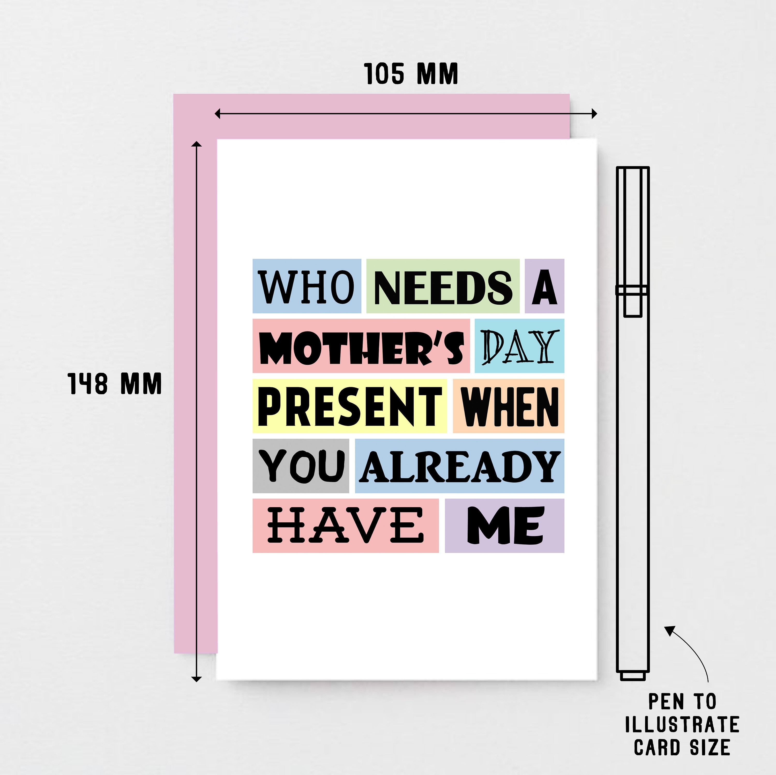 Funny Mothers Day Cards | Happy Mother's Day Mum Funny Card | Jokey ...