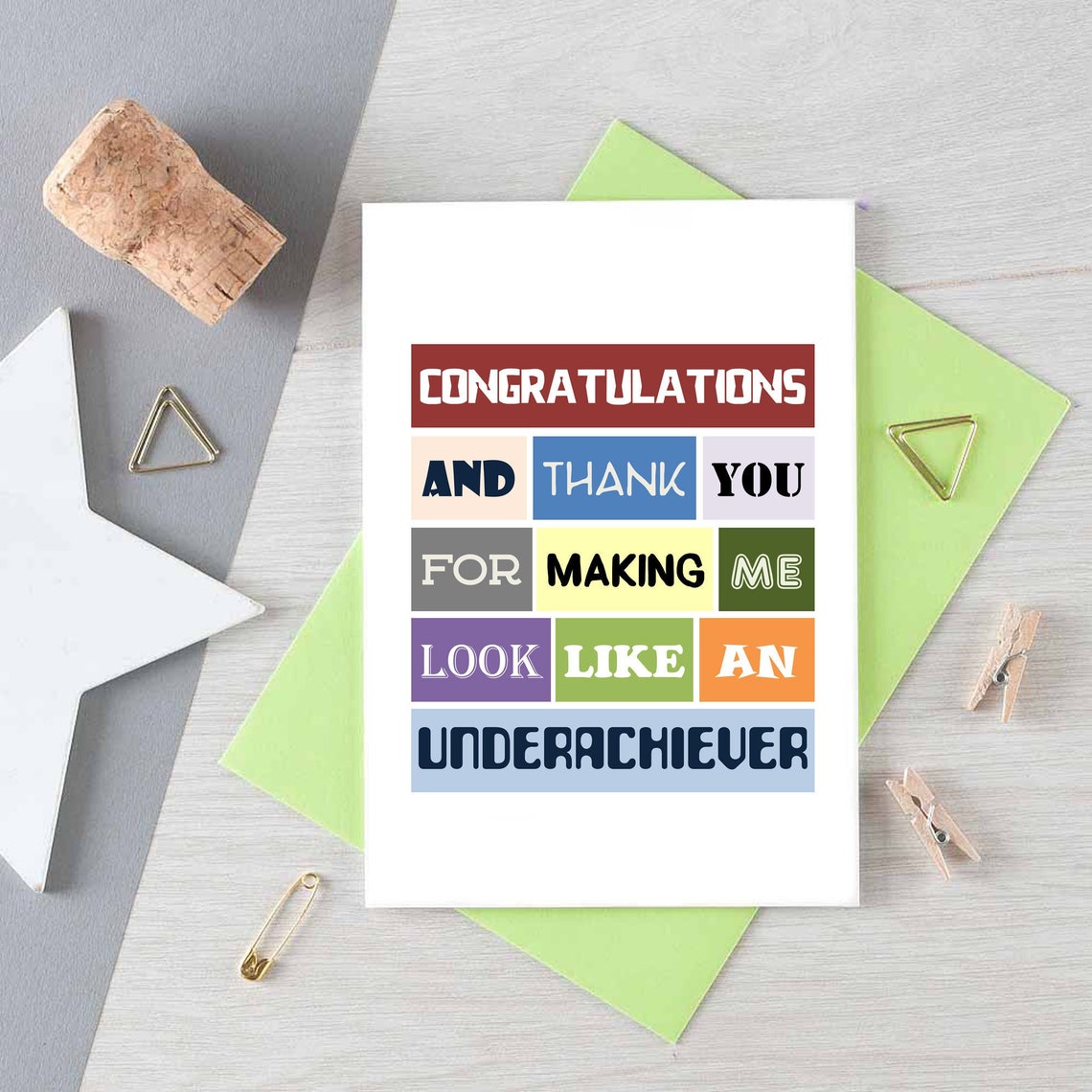 Funny Congratulations Card Job Promotion Graduation | Etsy