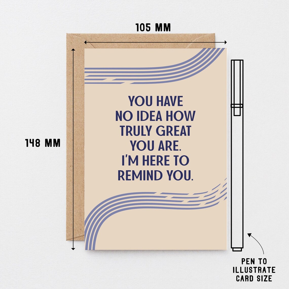 Encouragement Friendship Card Thank You Card You Are - Etsy