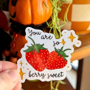 Berry Sweet Sticker - Etsy