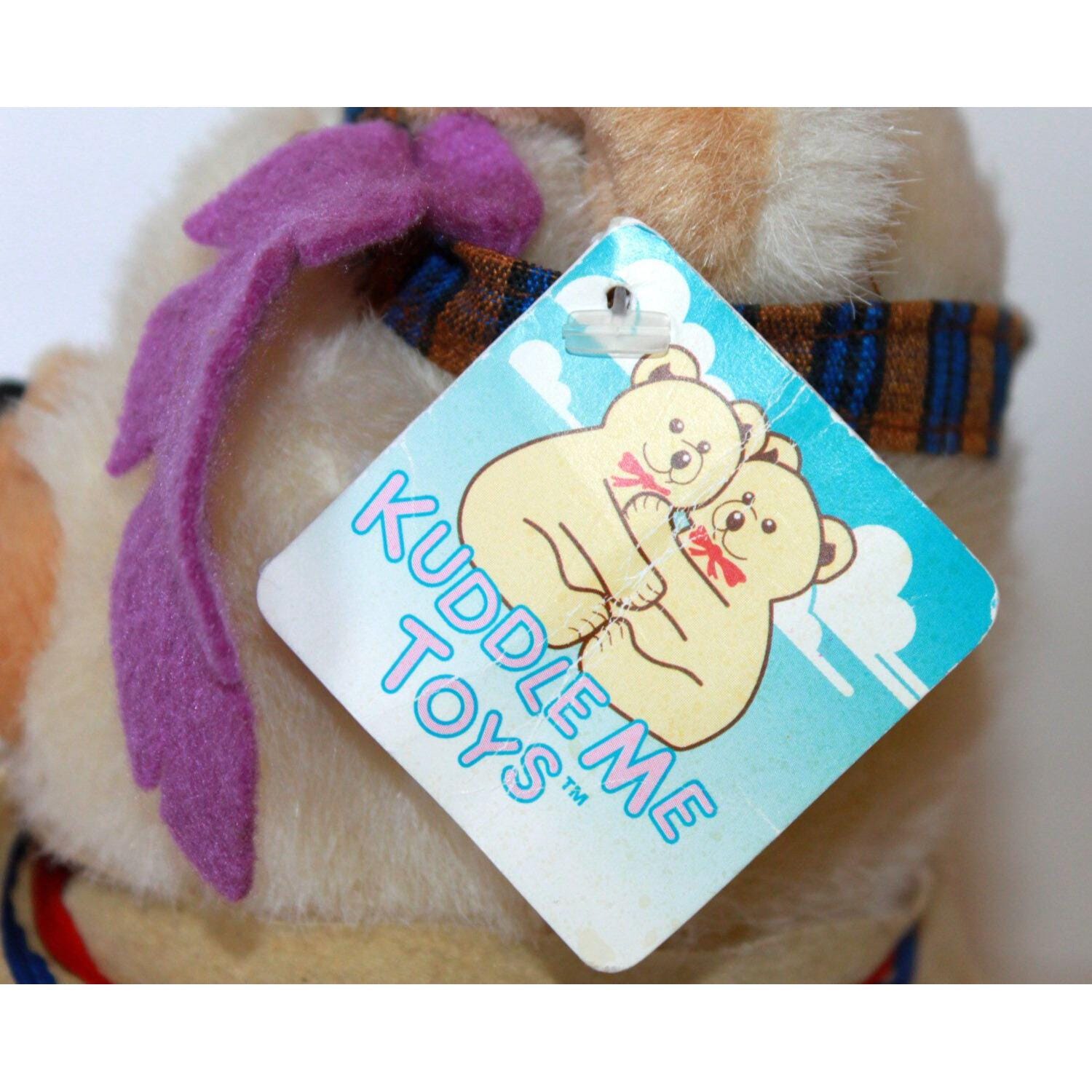 Vtg Kellytoy Indian Girl Teddy Bear Plush Stuffed Animal 9" Native ...