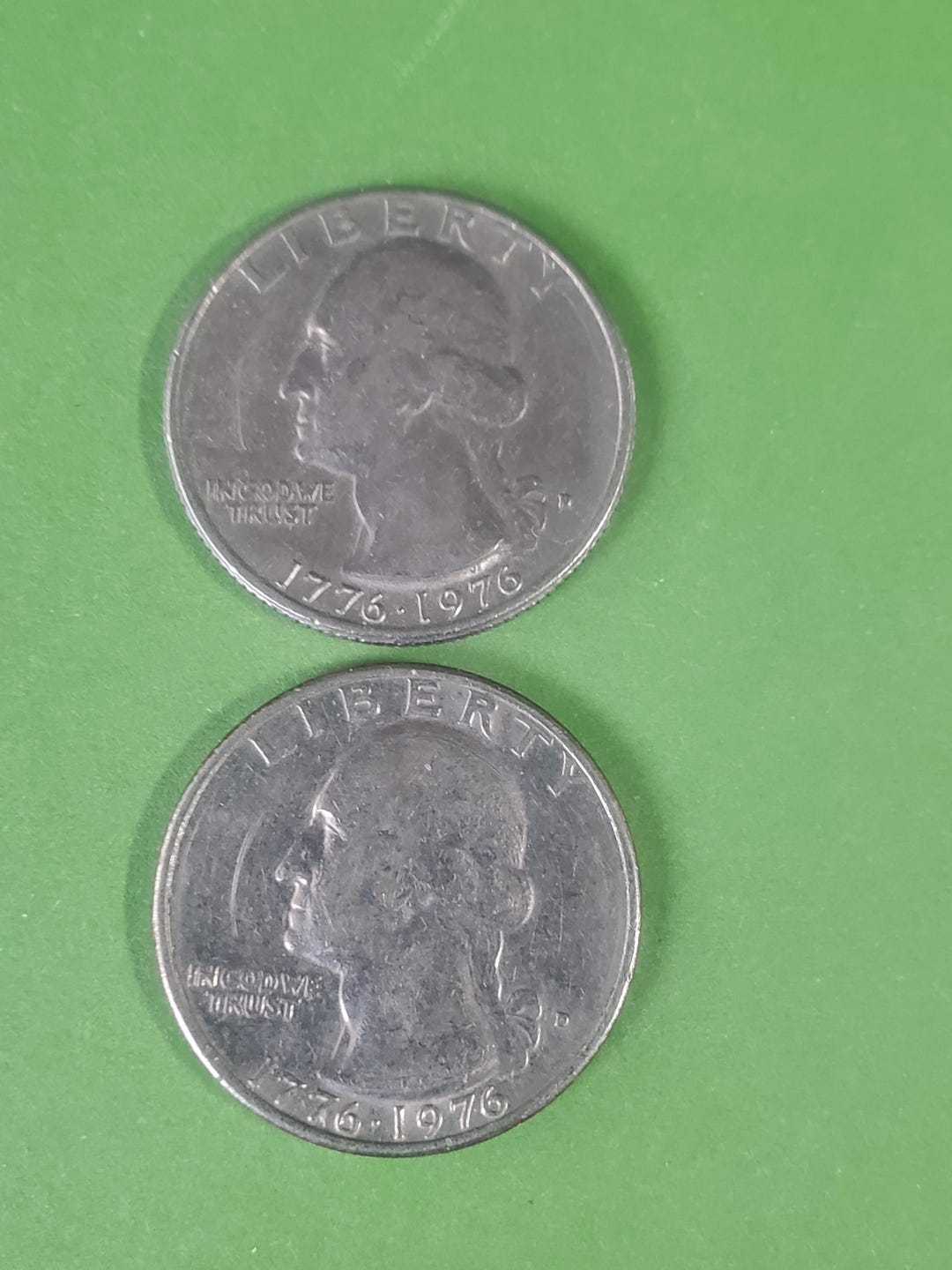 1976-D Quarters With Light Circular Mint Scratches - Etsy
