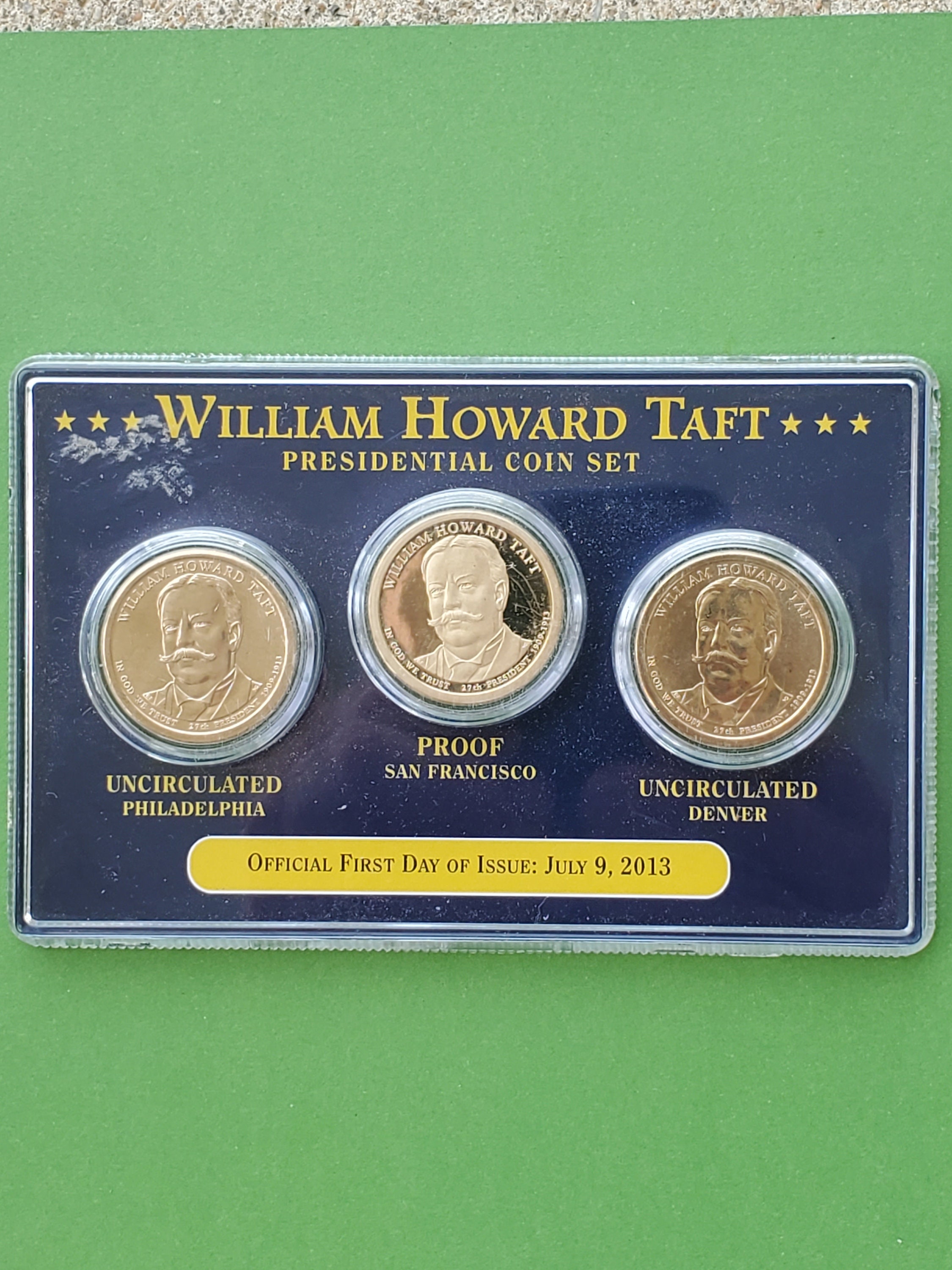 William Howard Taft Presidential Coin Set - Etsy
