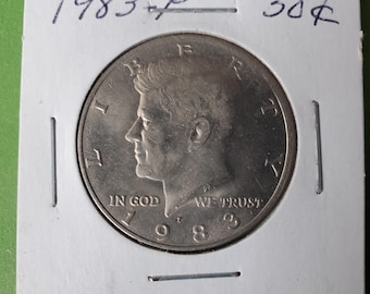 1983 Bicentennial Half Dollar John F Kennedy Coin - Etsy