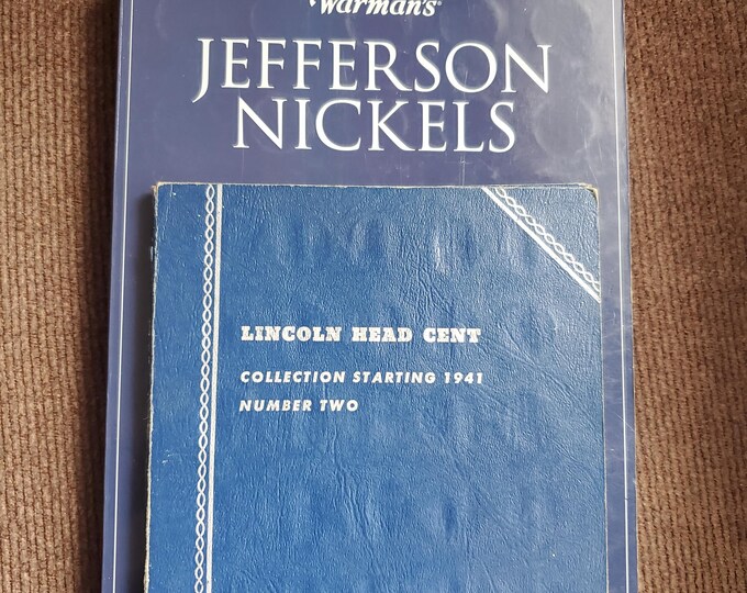 Penny, Nickel and Dime Books With 266 Coins - Etsy