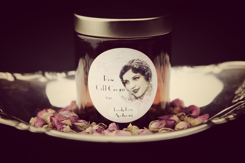 Rose Cold Cream Dry & Mature Skin Anti-aging Fine Lines - Etsy