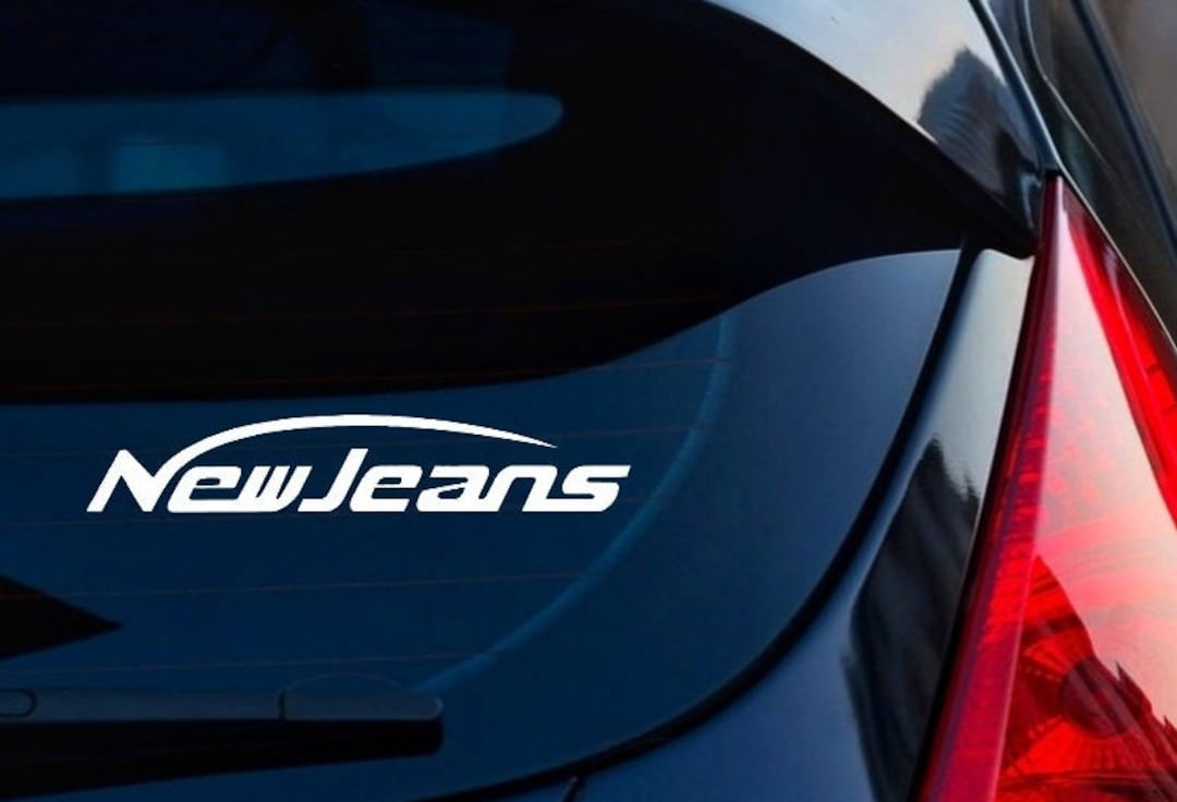 NEWJEANS Premium 8 Wide Vinyl Decal Sticker for Auto - Etsy