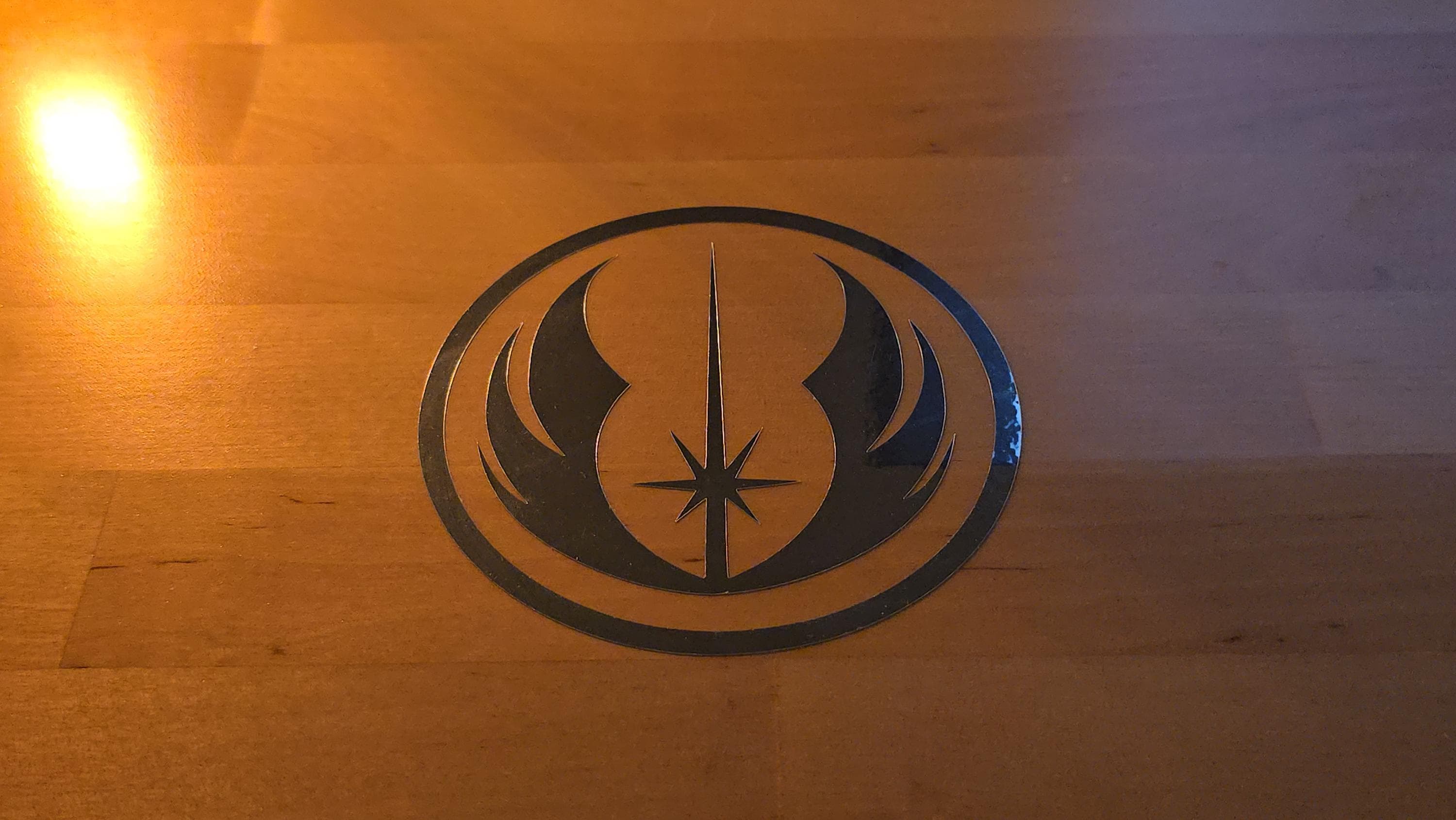 2-pack Jedi Order Symbol Decal Set - Chrome Vinyl | Perfect for Cars ...