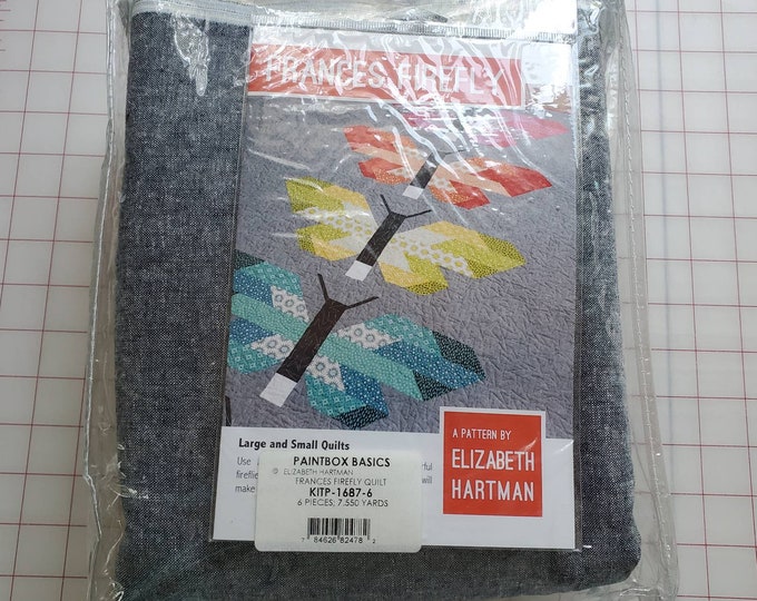 Frances Firefly Quilt Kit Featuring Paintbox Basics by Elizabeth ...