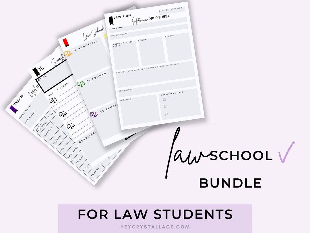 Law School | Law Student Bundle | Law School Case Briefs | Law School ...