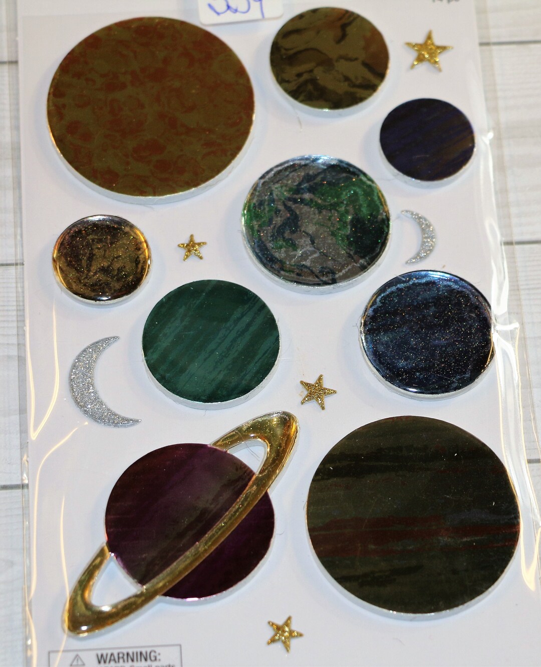 Outer Space, Planets, Moon, Stars, Solar System, 3-D La Petites ...