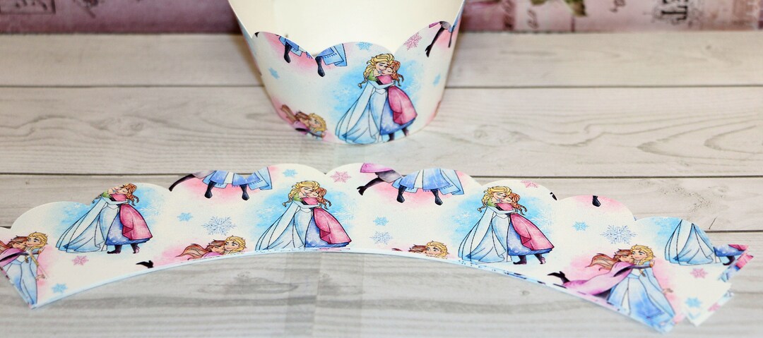 13 Bakers Dozen Frozen Elsa Anna Olaf Kristoff Cupcake - Etsy