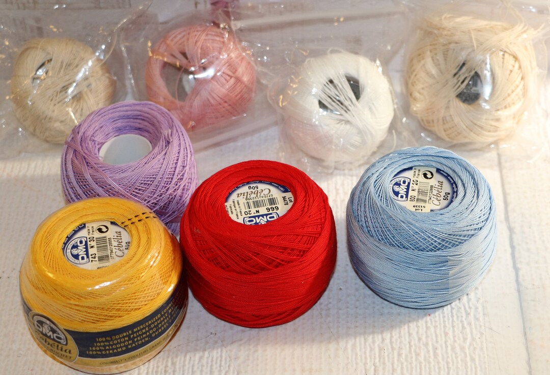 Crochet Tread, Tatting Thread, Embroidering Thread, Needle Point, Cross ...