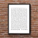 FOREVER YOUNG Poster | Bob Dylan Lyrics | Song Lyric Prints | Wall Art ...