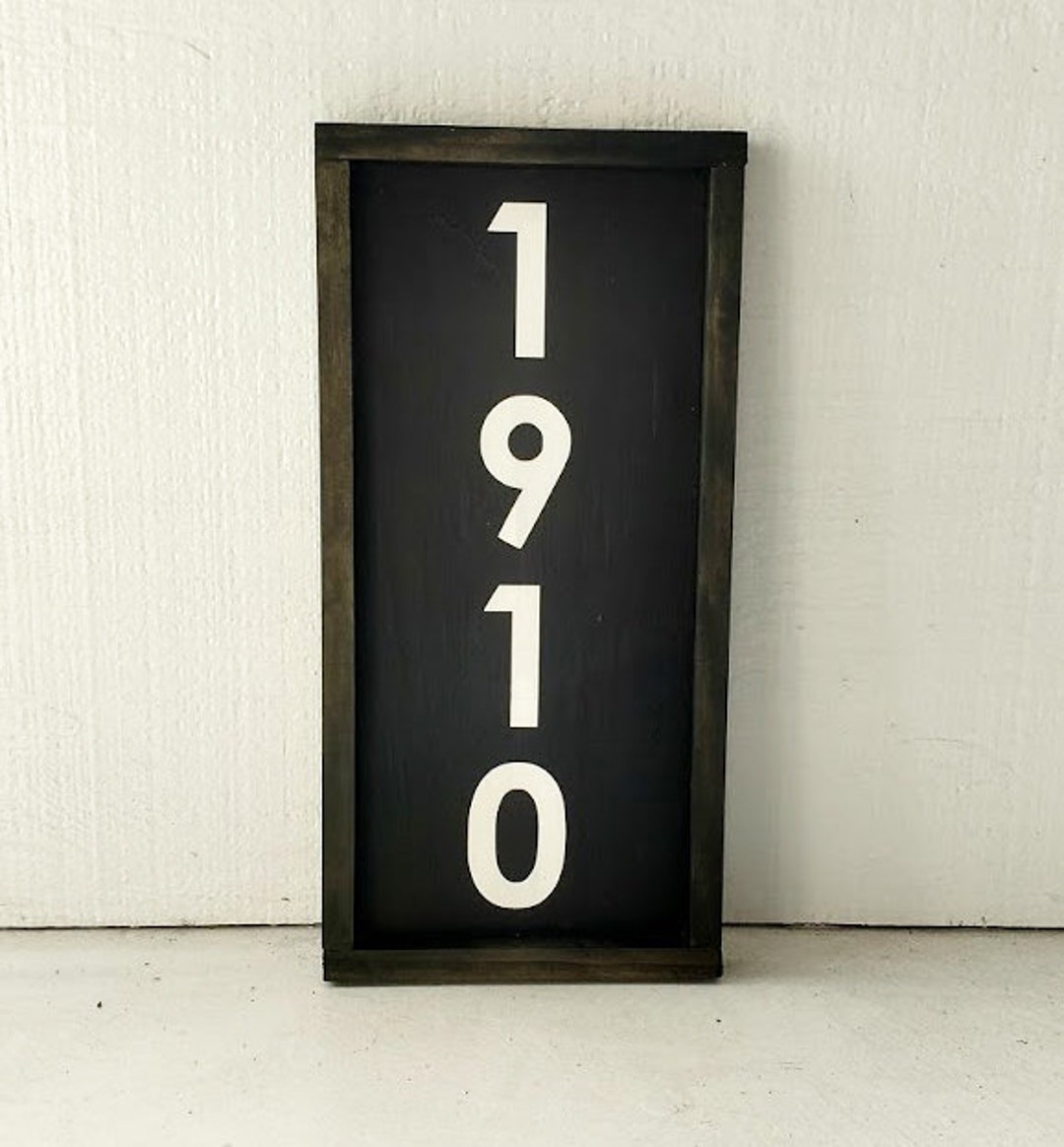 Custom FAMILY ADDRESS Sign // Wood Address Sign // Rustic Framed Sign ...