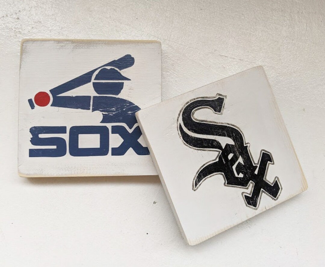 CHICAGO SOX Logo Wood Sign | White Sox Baseball Sign | Chitown | City ...
