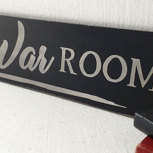 THE WAR ROOM Wooden Sign // Prayer Room // Faith Based Wood Sign ...