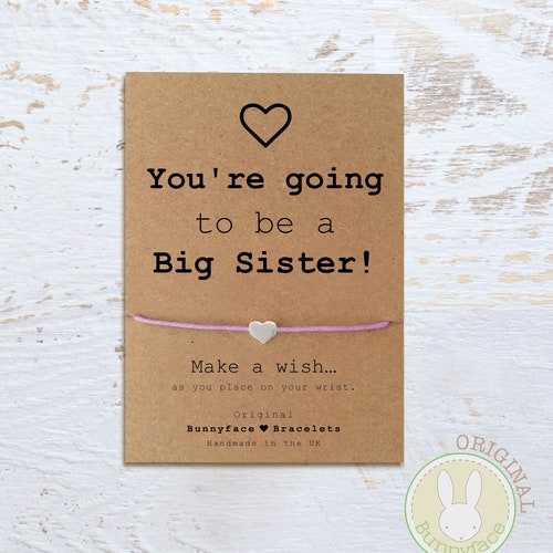 You're Going to Be a Big Sister Card for Sister Card for - Etsy UK