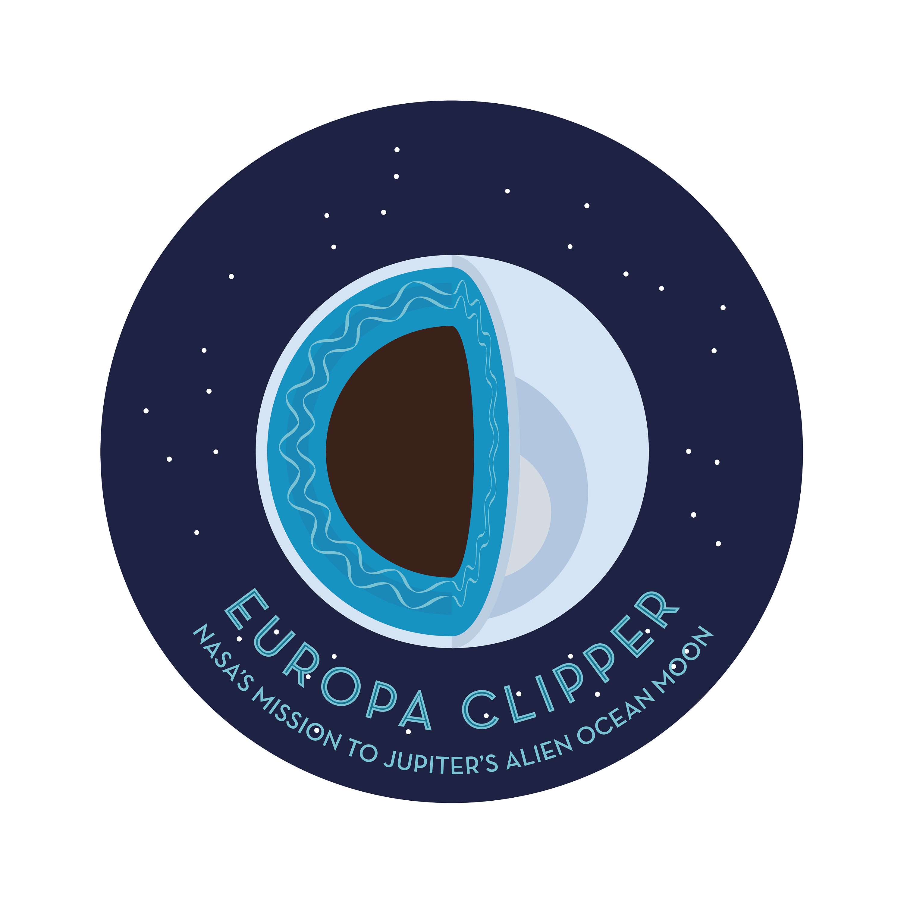 Europa Clipper Mission Sticker: Jupiter Moon Vinyl Decal - Etsy