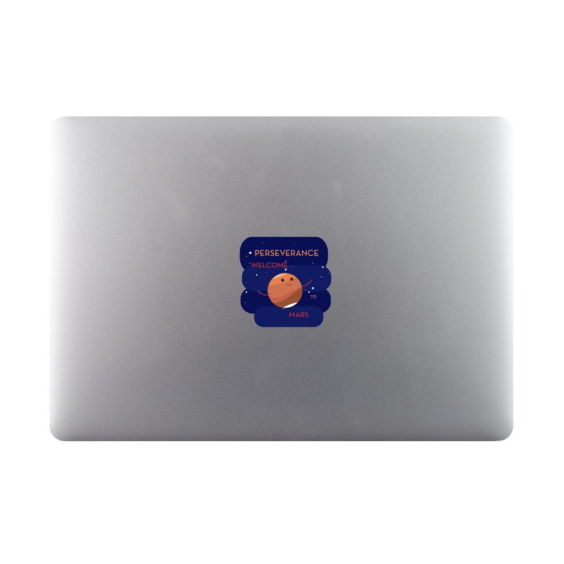 Mars Perseverance Cute, Vinyl Stickers - Etsy