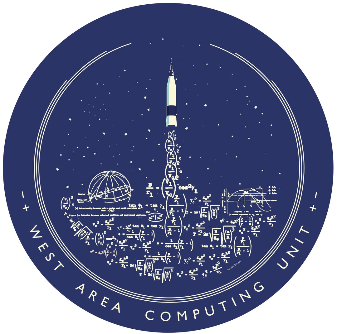 Hidden Figures/west Area Computing Unit Patch Vinyl Sticker - Etsy