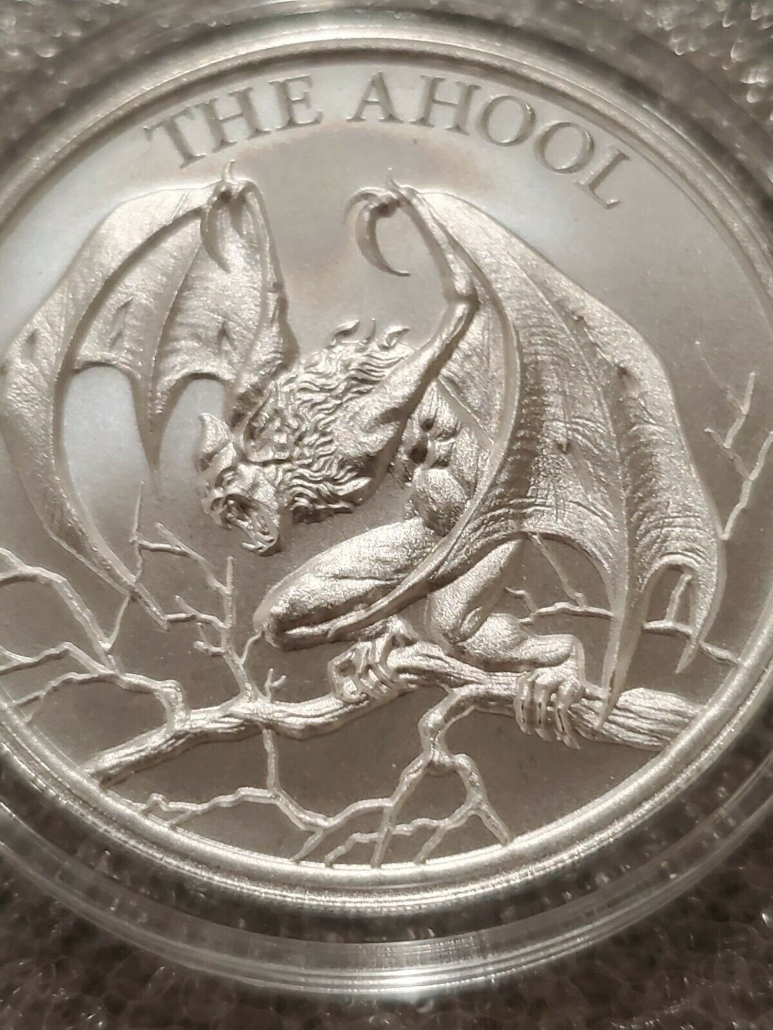 Giant Batman the Ahool 1 Oz .999 Silver Round Indonesia - Etsy