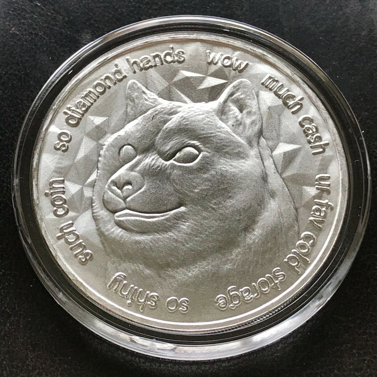 2021 Dogecoin 1 Oz .999 Fine Silver Commemorative BTC Limited - Etsy