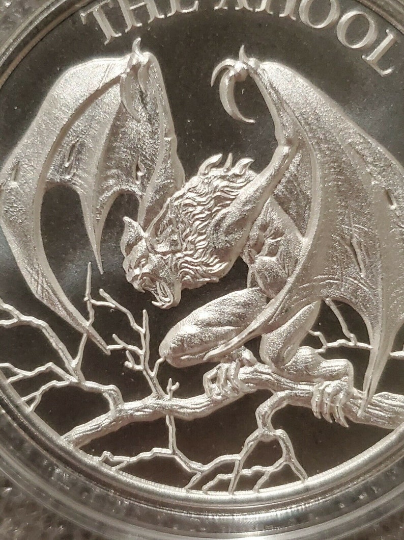 Giant Batman the Ahool 1 Oz .999 Silver Round Indonesia - Etsy