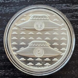 1oz .999 Silver Round; BATTLE Los Angeles – UFO & Alien Series - Etsy
