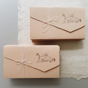 Calligraphy Menu, Custom Menu, Wedding Menu - Etsy