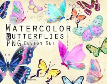 Watercolour Floral Wreath PNG Clip Art Hand Painted | Etsy