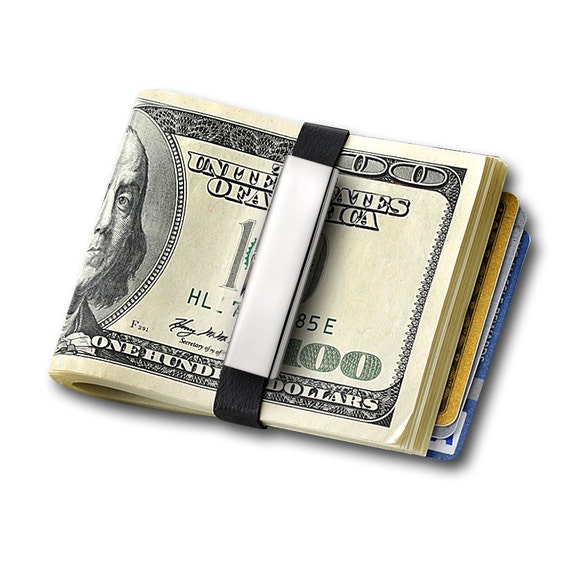 Money Band GB1000 Classic Sterling Silver Elastic Money Band | Etsy