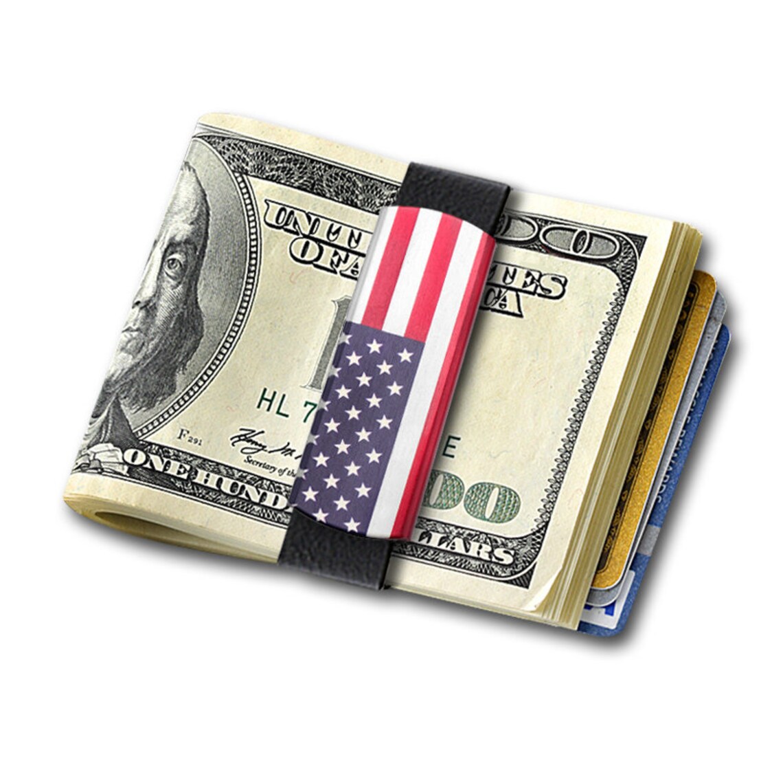 GRAND BAND Money Band American Flag Wallet - Etsy