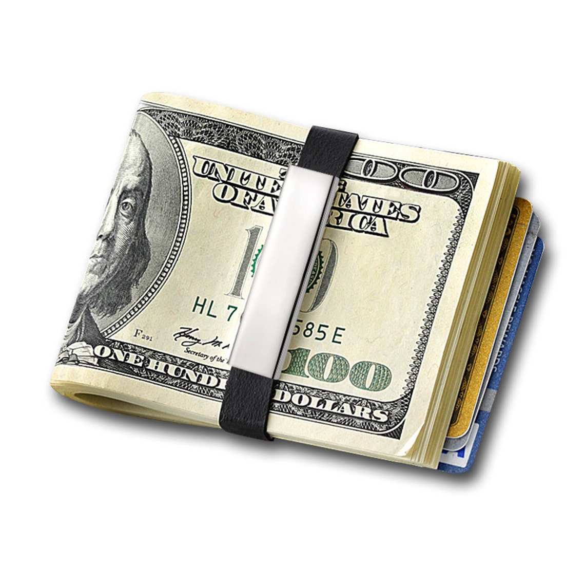 Grand Band Classic (small) Elastic Money Band With FREE Engraving - - Etsy