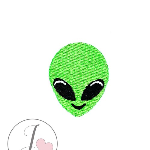 Alien Embroidery Design Alien Embroidery File Alien Machine - Etsy