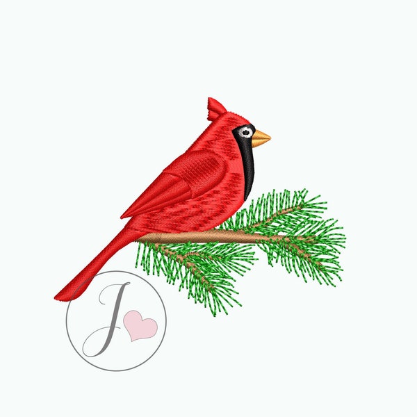 Cardinal Embroidery - Etsy