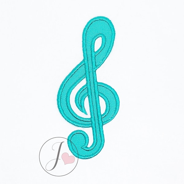 Music Notes Applique - Etsy