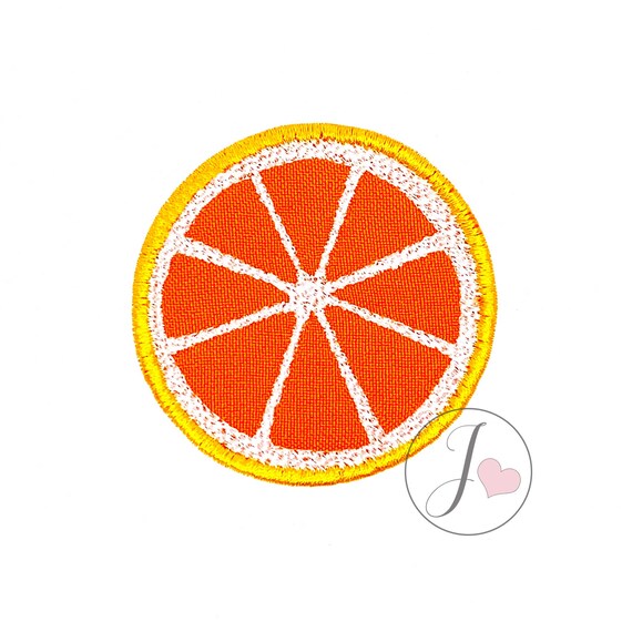 Orange Slice Applique Design Machine Embroidery Designs - Etsy