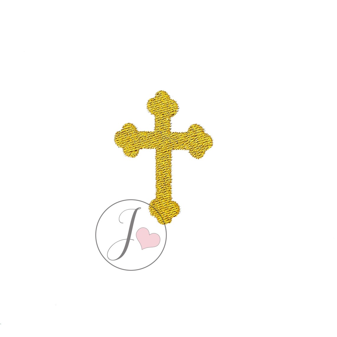 Cross Classic Embroidery Design Religious Embroidery Designs | Etsy