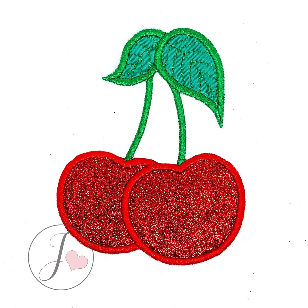 Cherry Applique Design, Machine Applique Designs - Etsy
