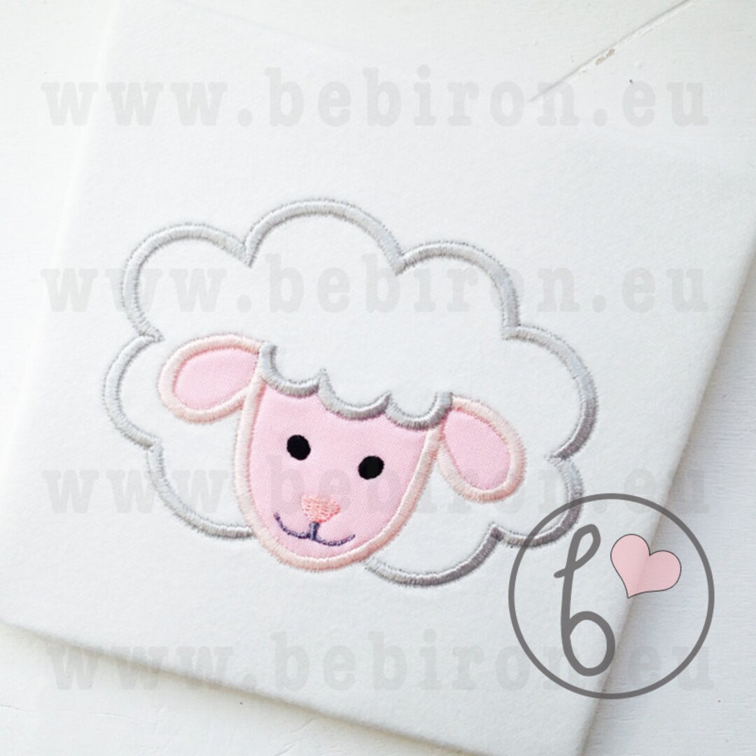Sheep Applique Design, Machine Embroidery Pattern, Instant Download - Etsy