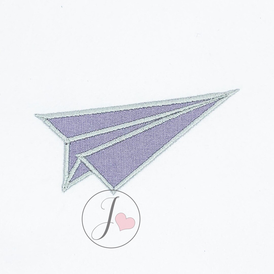 Paper Airplane Applique Design,paper Plane Applique Designs, Machine ...