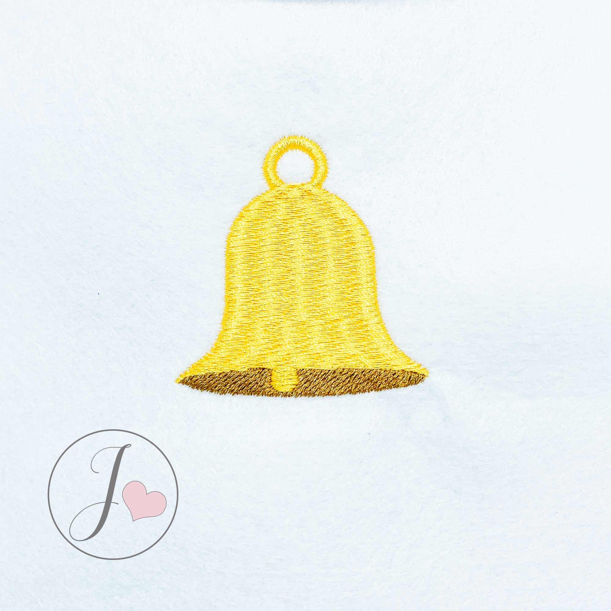 Bell Mini Embroidery Design, Bell Machine Digital Pattern, Bell Machine ...