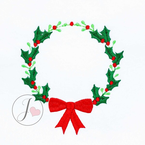 Wreath Embroidery - Etsy