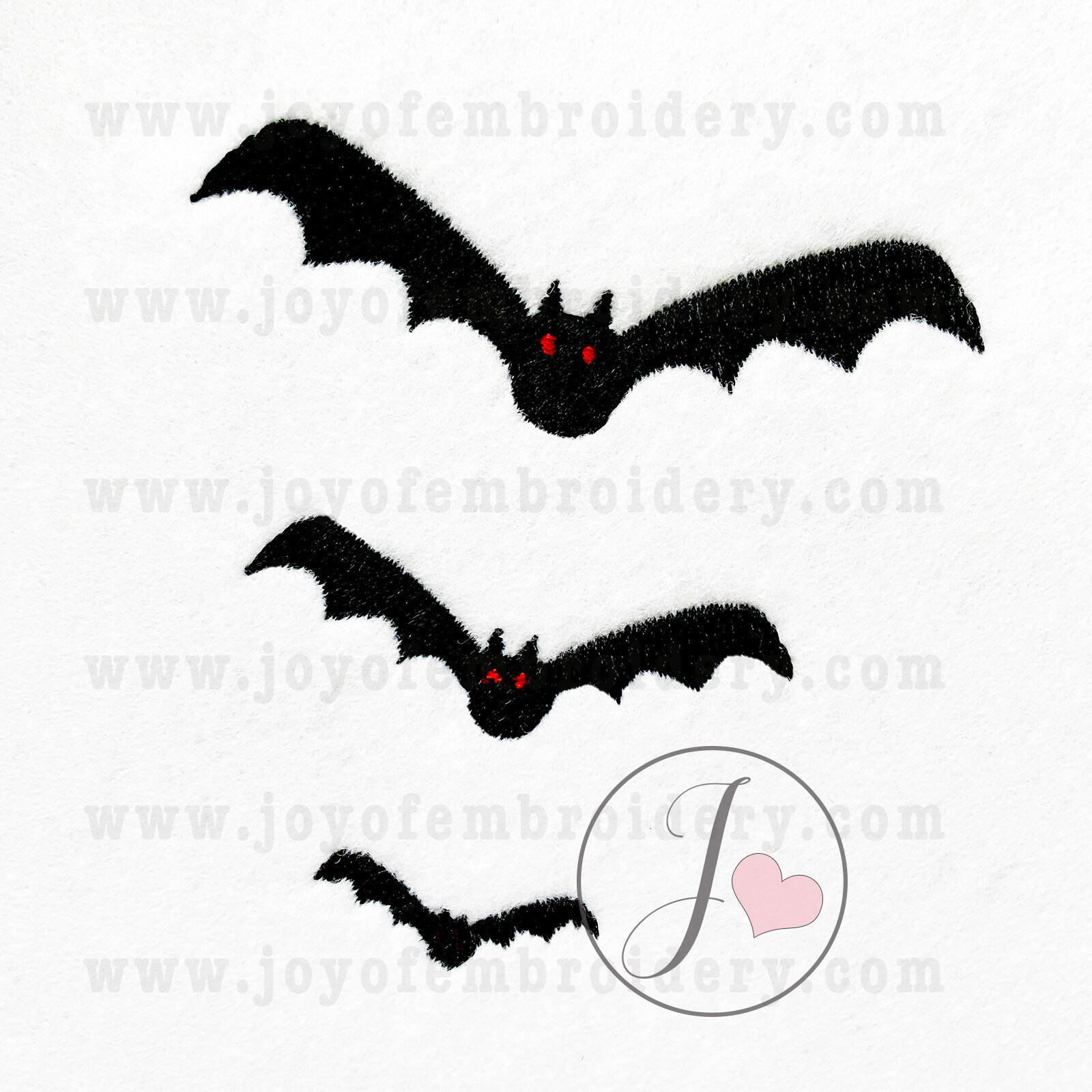 Mini Bat Embroidery Design Bat Machine Embroidery Pattern | Etsy