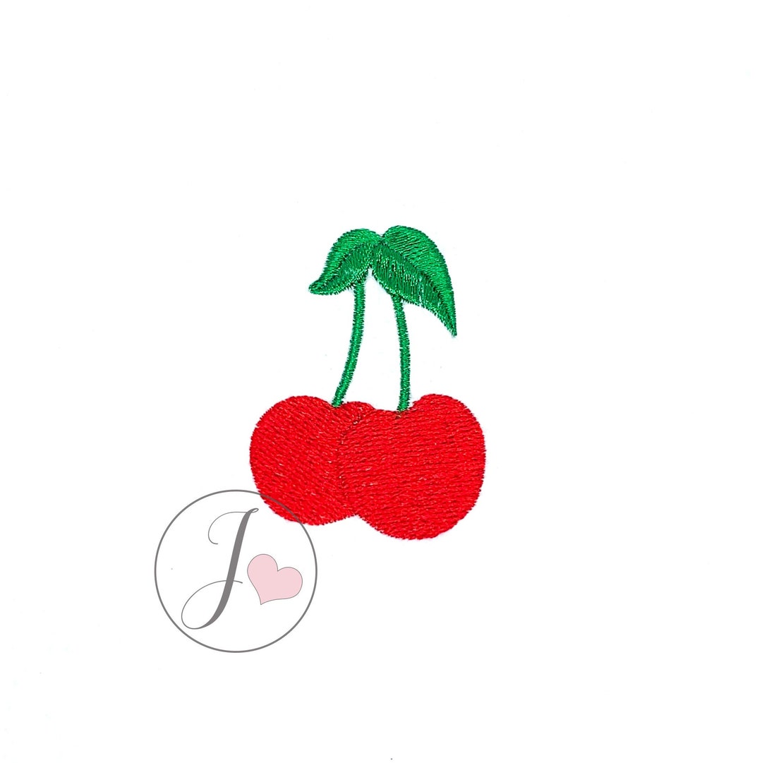 Cherry Embroidery Design, Fruit Embroidery Designs, Machine Embroidery ...